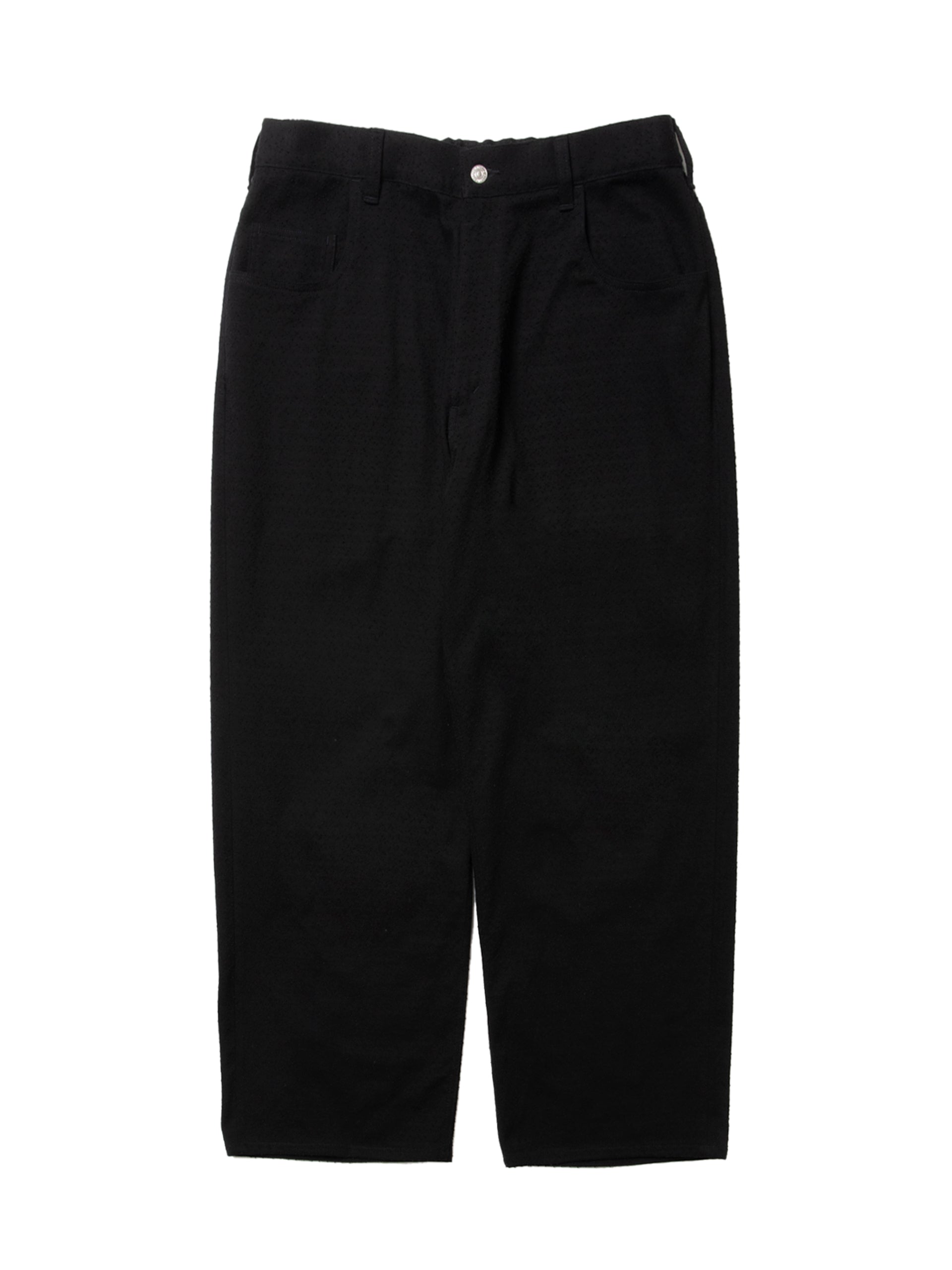 COOTIE PRODUCTIONS 25SS Needle Punch Twill 5 Pocket Baggy Easy Pants